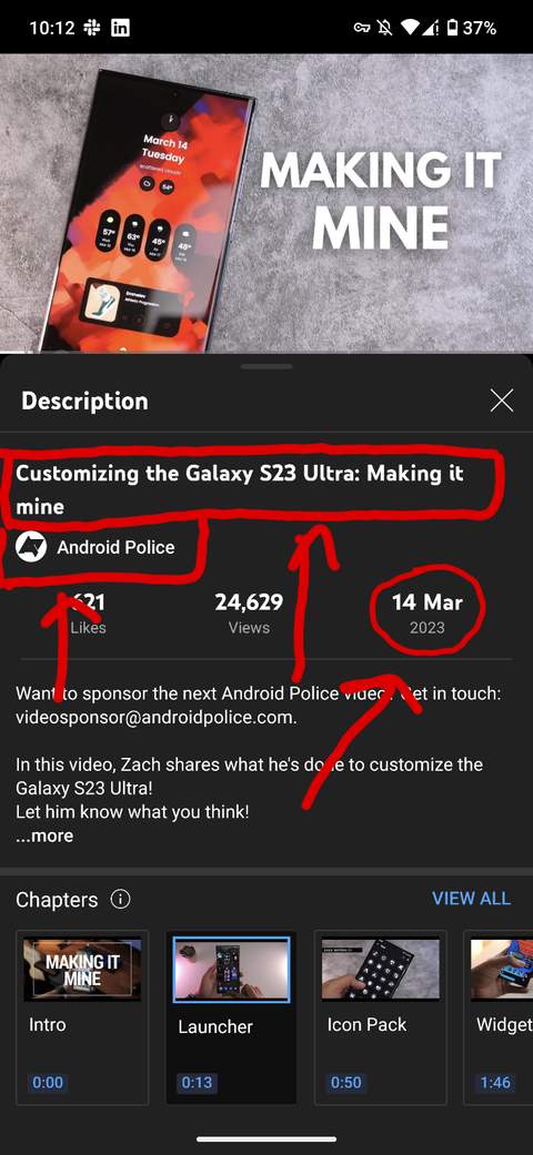 How to cite a YouTube video