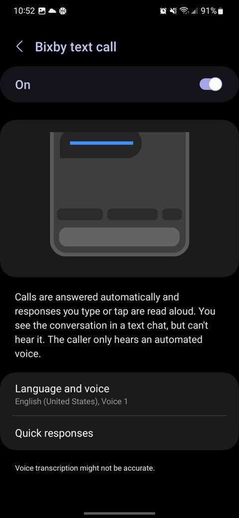 Bixby Text Call: Samsung's call screening tool explained