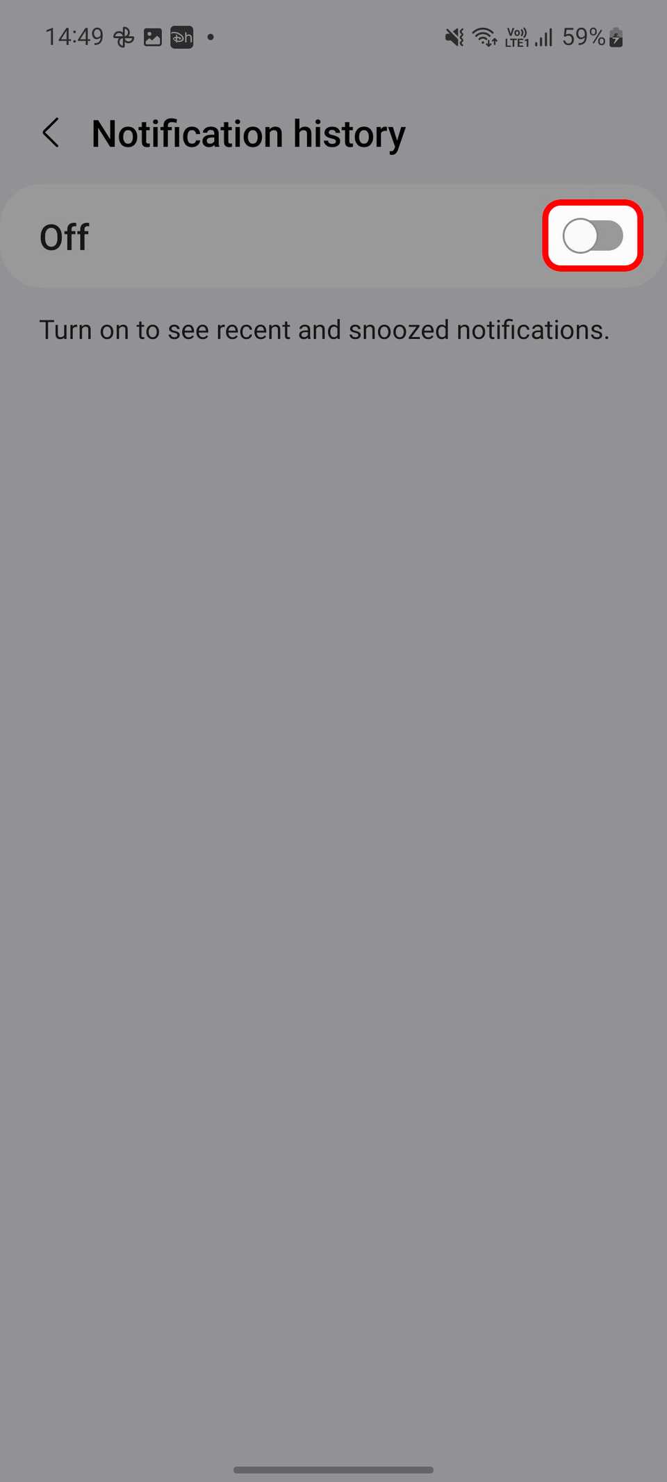 How to check your notification history on your Android phone