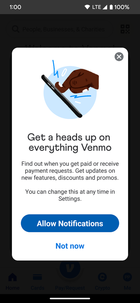How to create a Venmo account