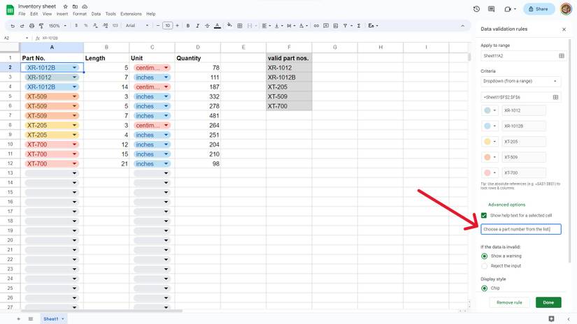 Google Docs: How to add drop-down menus to your document