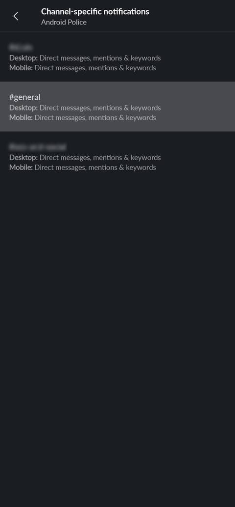 Slack: How to mute channels