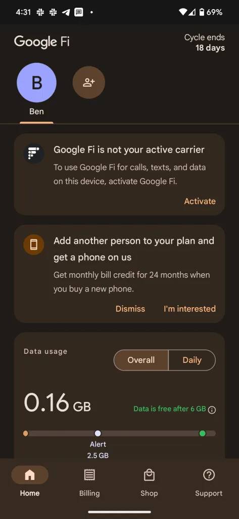 Google Fi's Wireless app debuts much-needed makeover