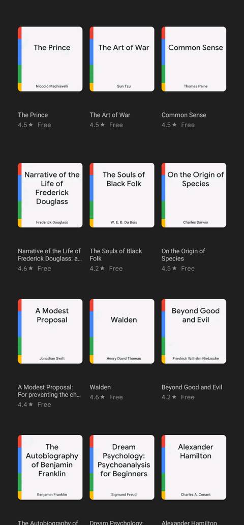 Google Play Store: How get free audiobooks