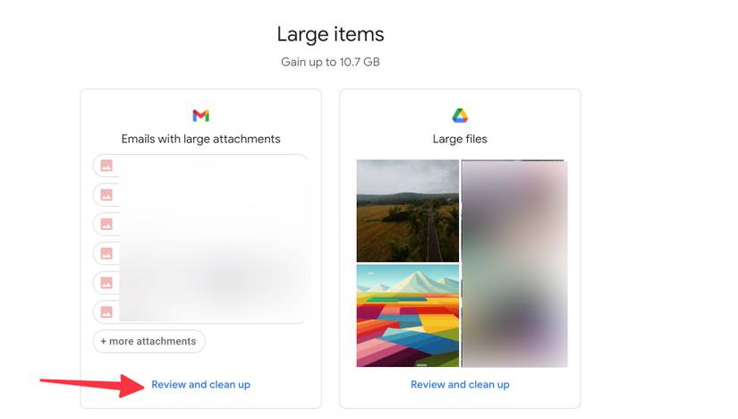 Free your Google Drive storage space