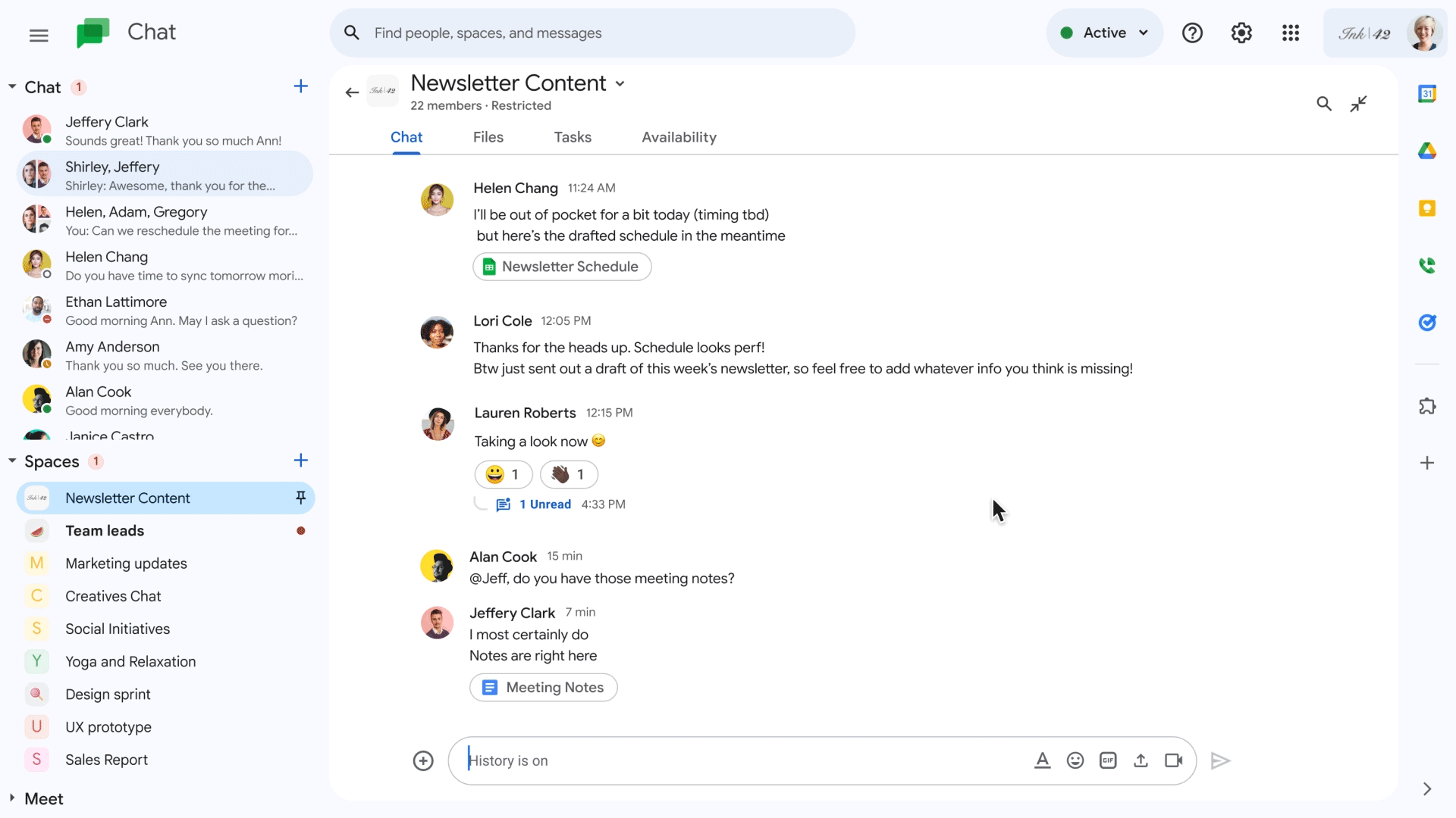 Google Chat will let you quote messages, making channels even more ...