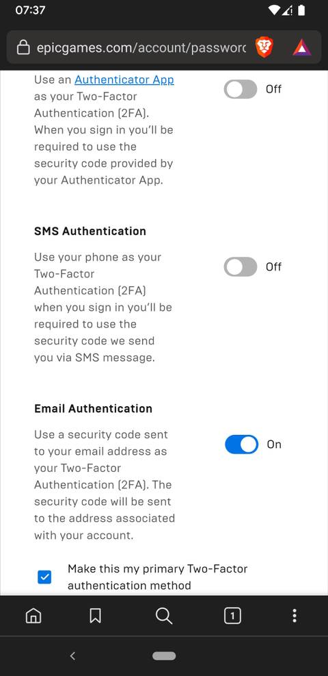 How to enable Fortnite's two-factor authentication (2FA)