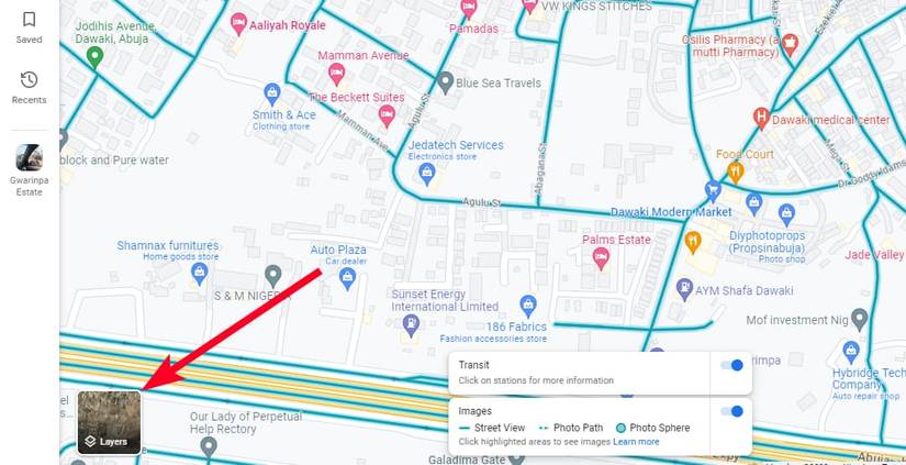 How to access Street View in Google Maps