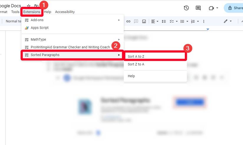 Google Docs: How to quickly alphabetize lists and paragraphs
