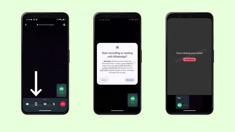 WhatsApp could soon let you share your screen on a video call