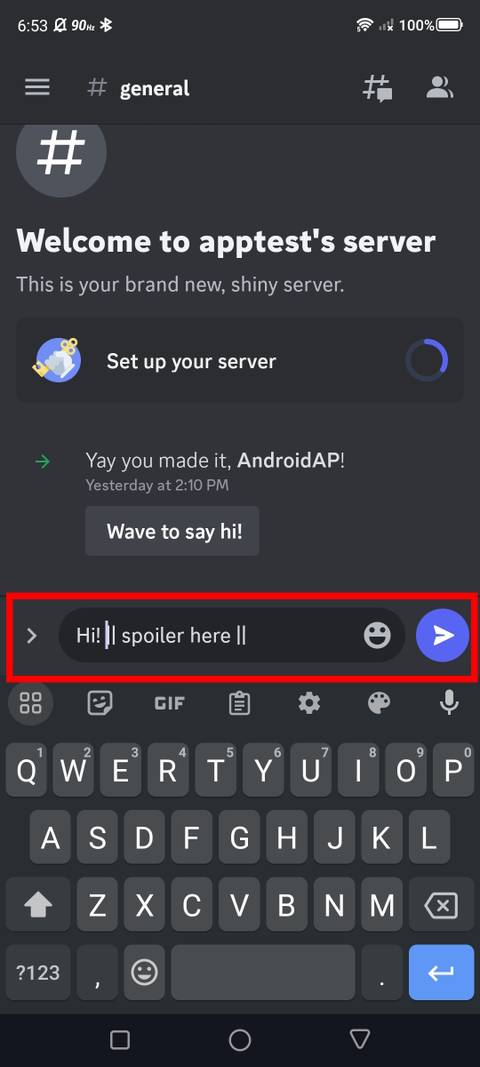 How to censor on Discord