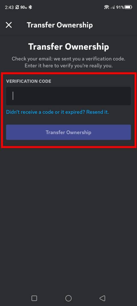 How to transfer ownership on Discord