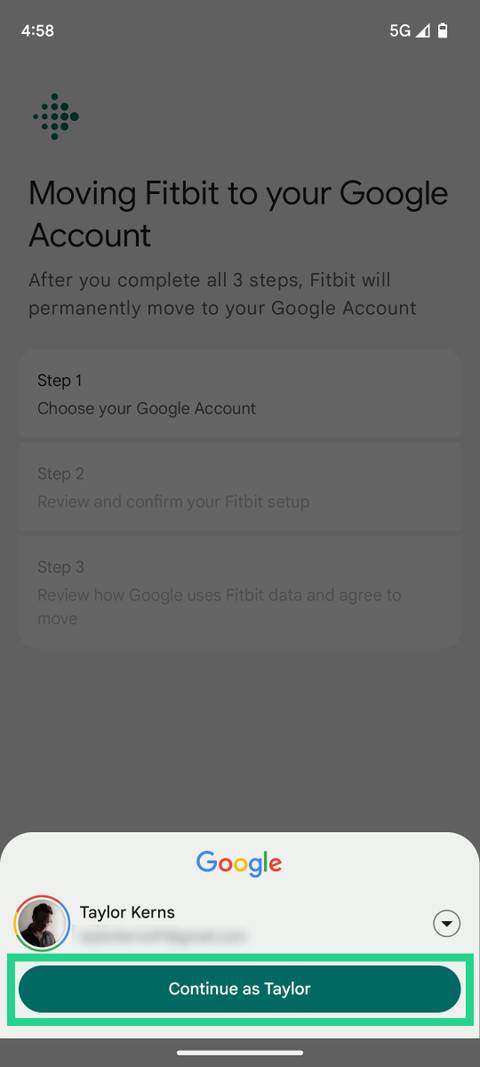 How to transfer your Fitbit account to a Google account