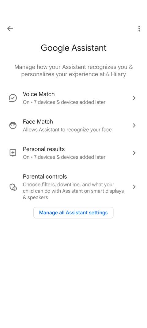 Google Assistant: How to set up parental controls