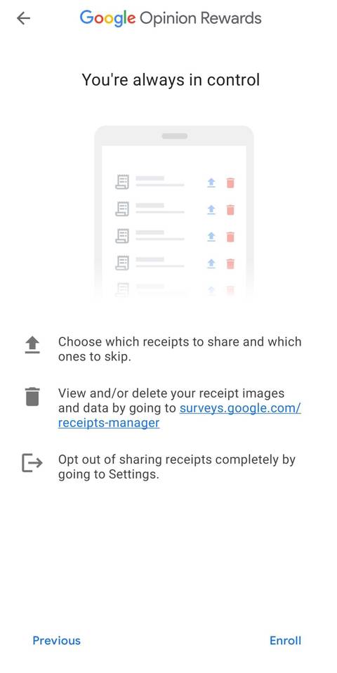 Google Rewards’ new receipt tasks are finally rolling out widely