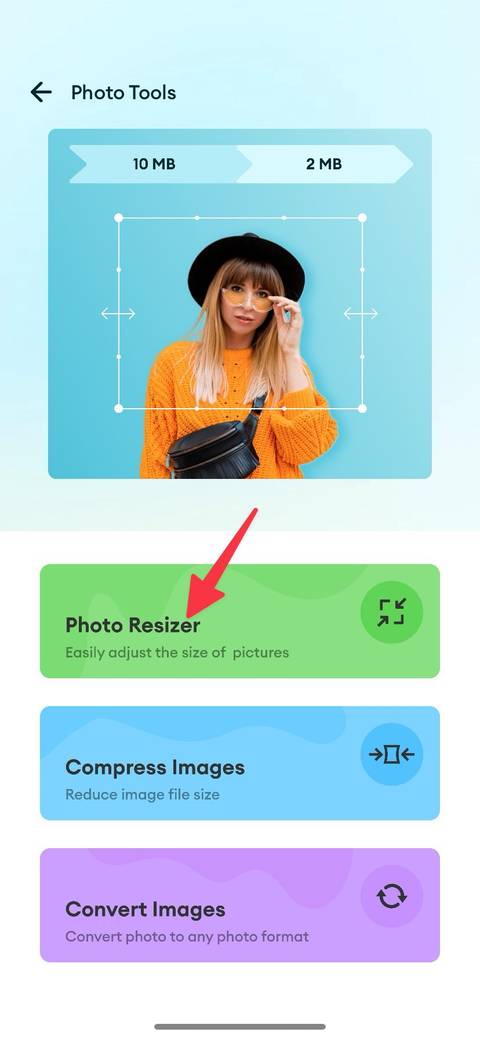 How to resize a photo or image on your phone or tablet