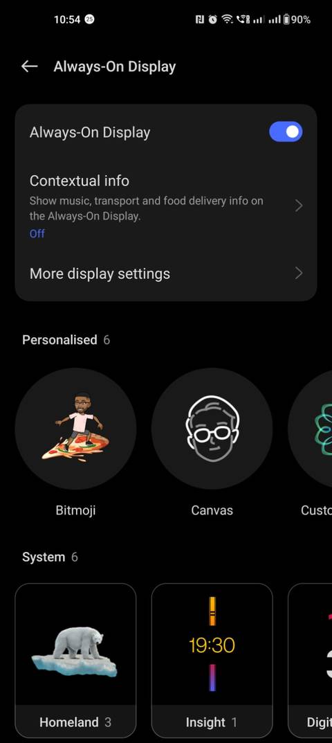 How to turn the Always On Display (AOD) on or off on your Android phone ...