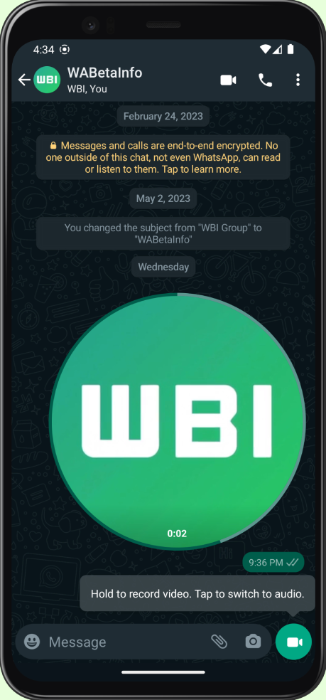 WhatsApp pulls a Snapchat with new video messaging feature in the works