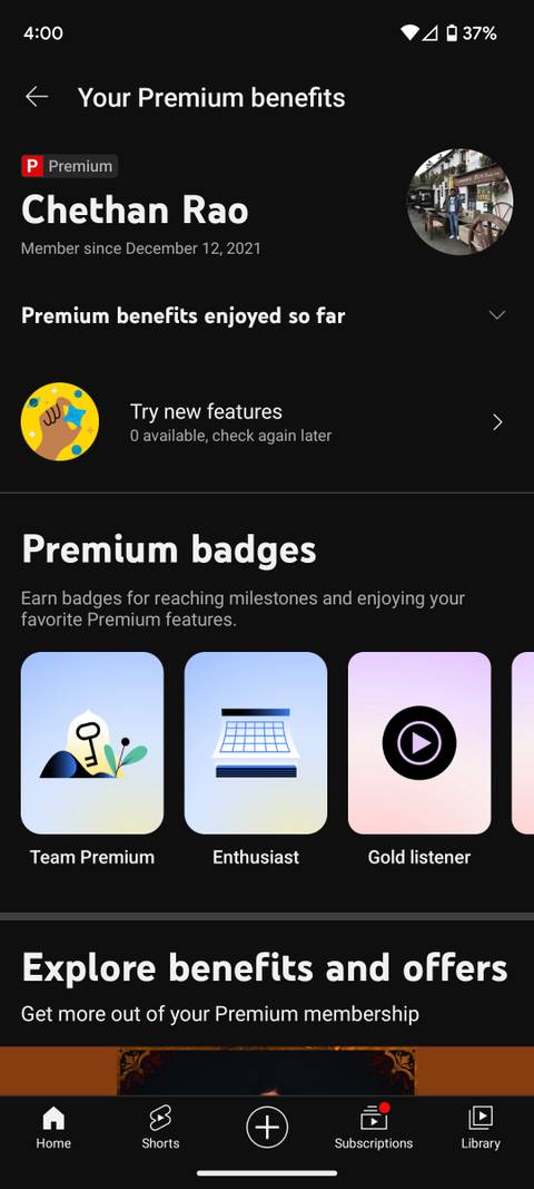 YouTube starts rewarding the loyalty of Premium subscribers with ...