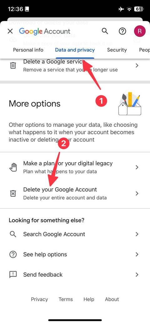 How to delete your Google account forever