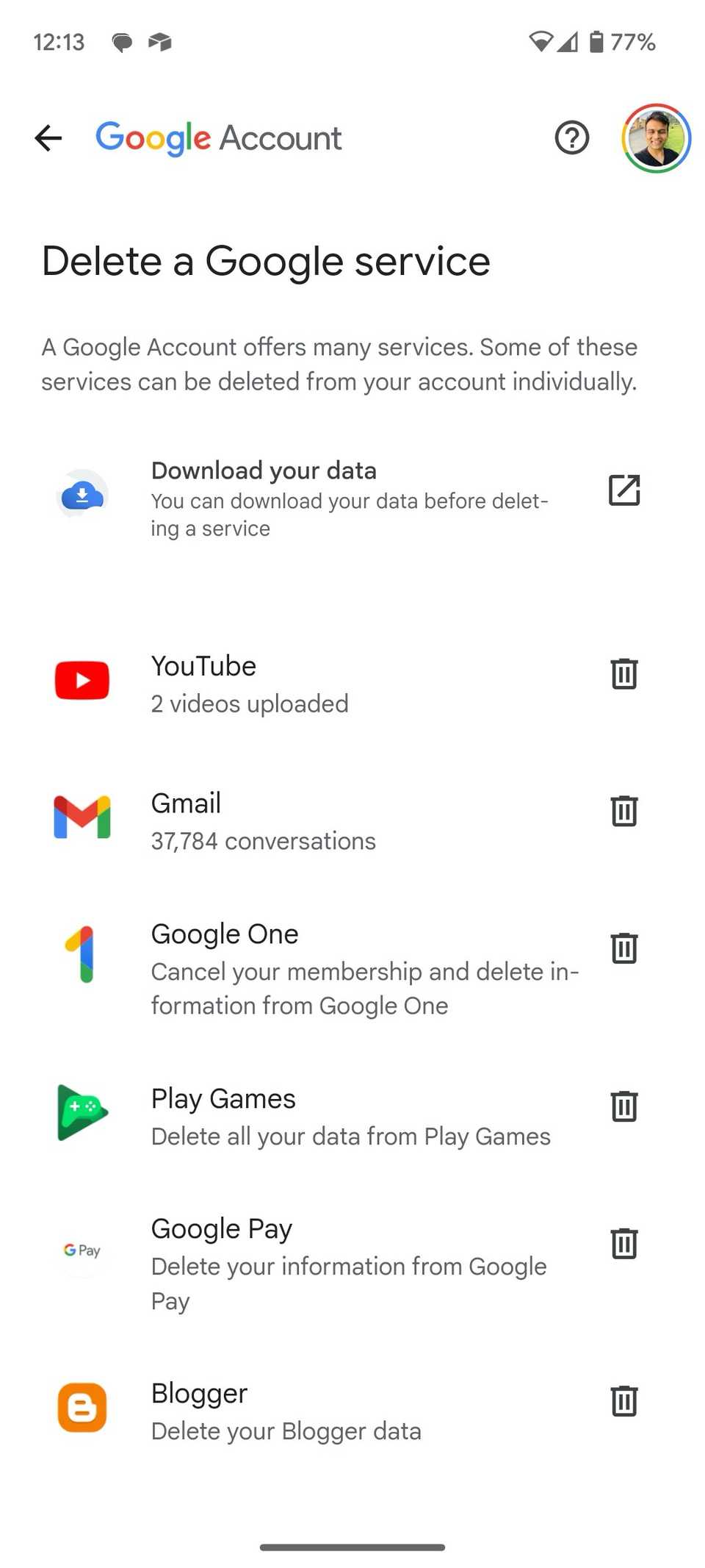 How to delete your Google account forever