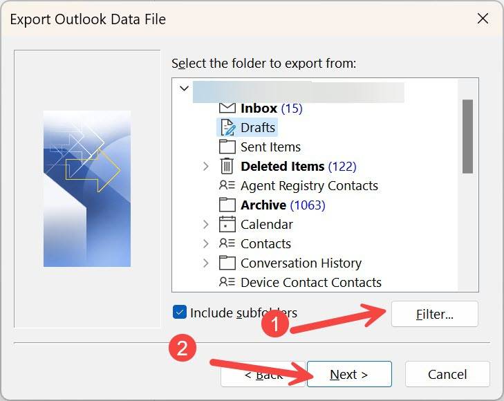 How to export your old Hotmail emails