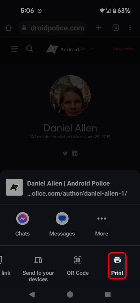 How to print a document from your Android phone or tablet