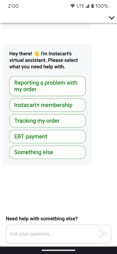 Instacart How To Cancel An Order