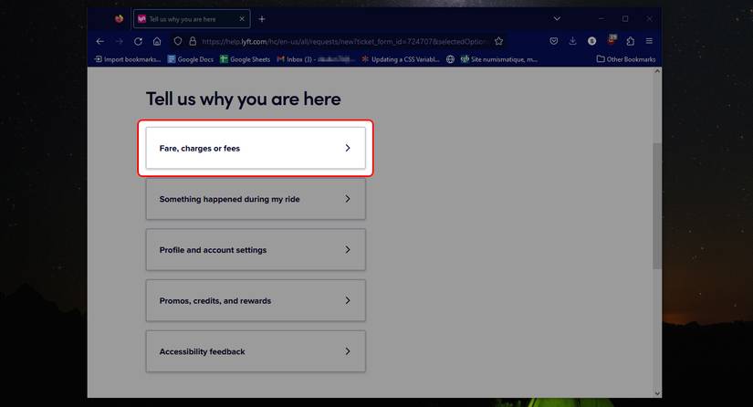 Lyft: How to contact customer service in the app, online or by phone