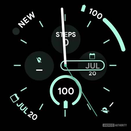Exclusive Google Pixel Watch 2 faces leak online showcasing dynamic theming