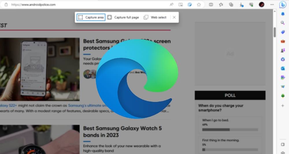 Microsoft Edge: How to use Web select and Web capture