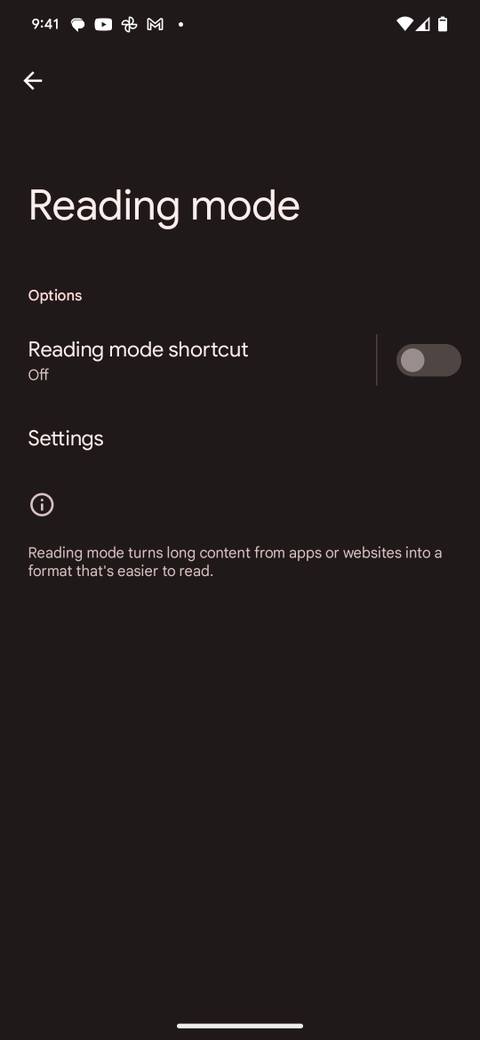 How to use Reading mode on Android