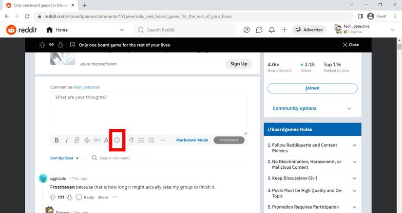 How to add Reddit spoiler tags