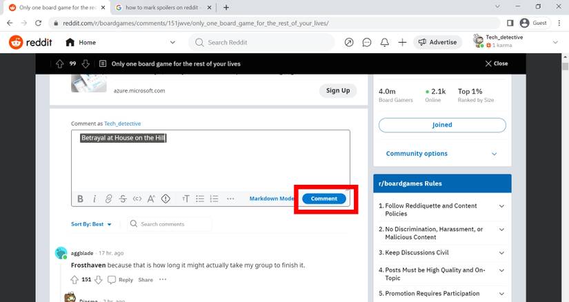 How to add Reddit spoiler tags