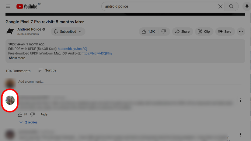 How to block a YouTube channel