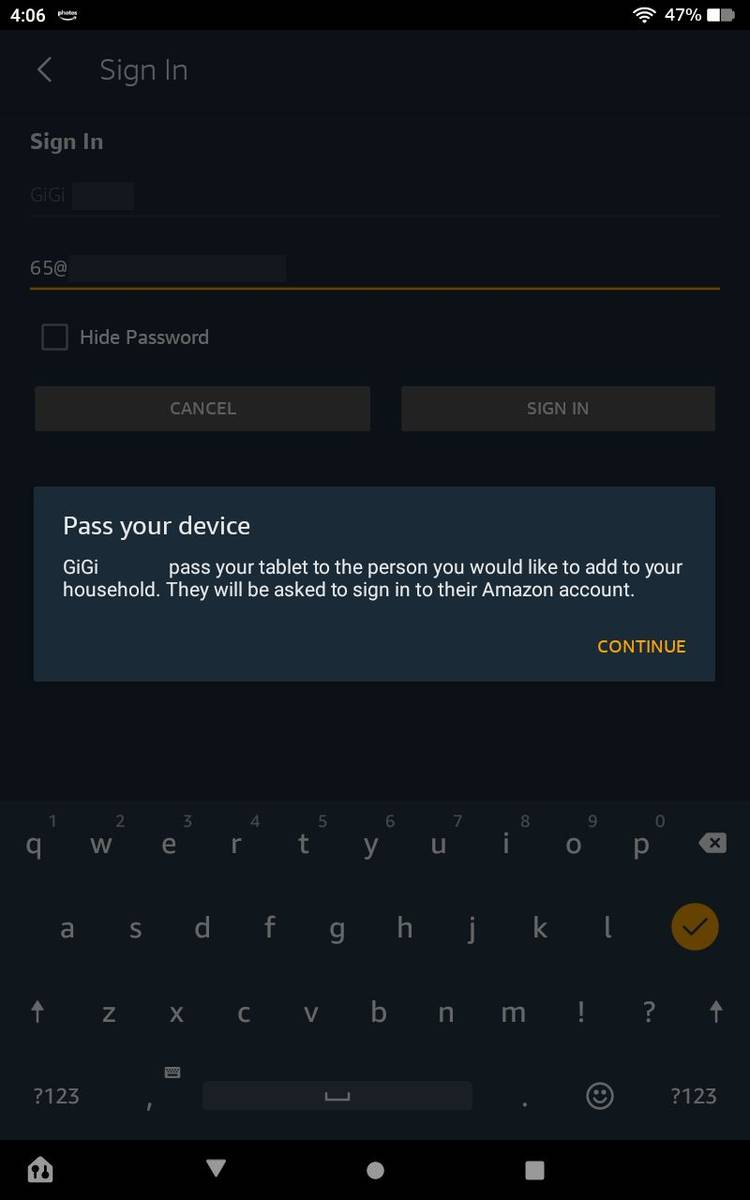How to add a profile to your Amazon Fire tablet