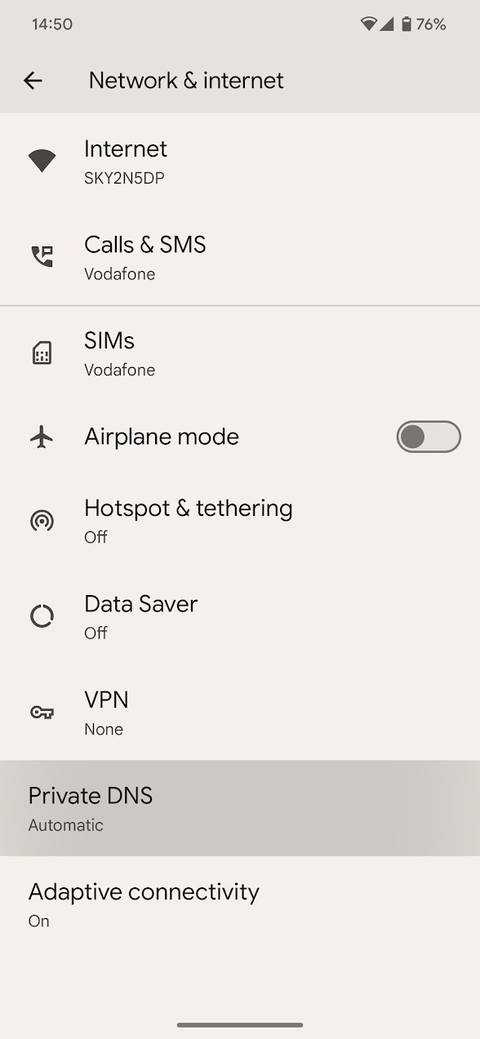 How to make Android use the DNS server of your choice