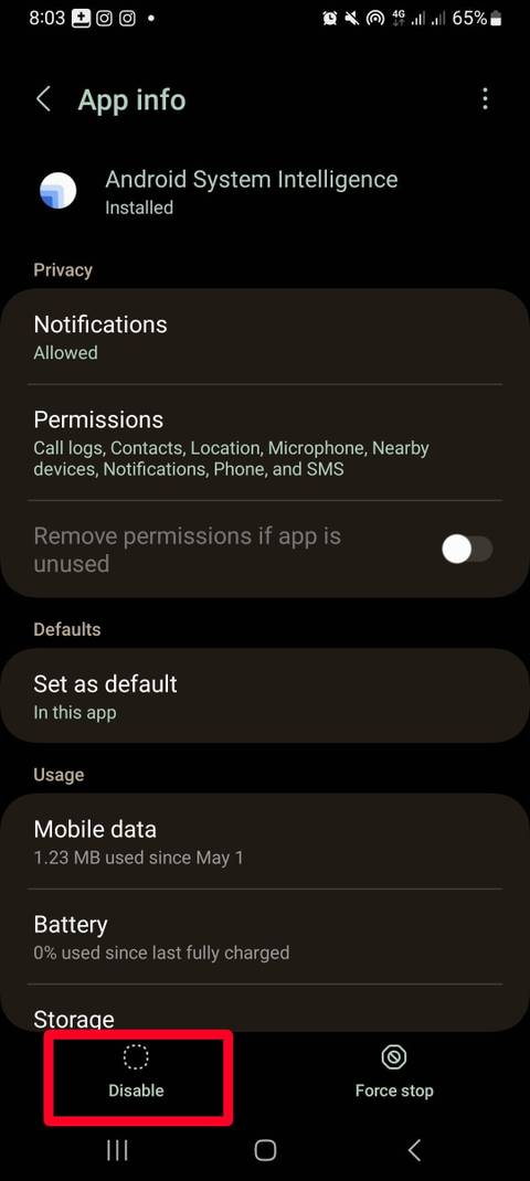 What is Android System Intelligence and how does it work?