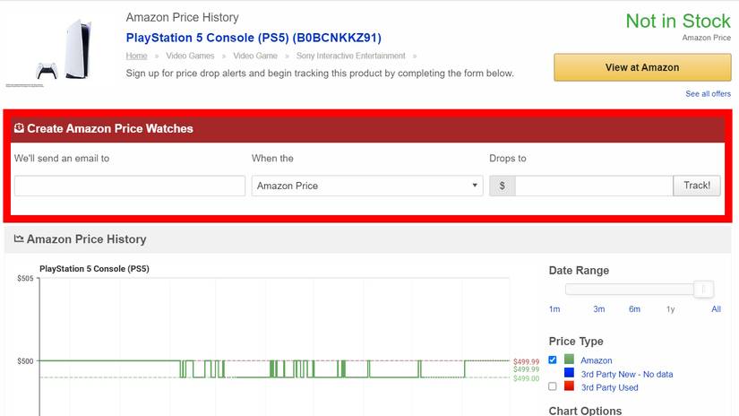 Amazon: How to see the price history of any item