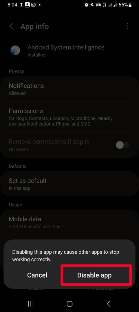 What is Android System Intelligence and how does it work?