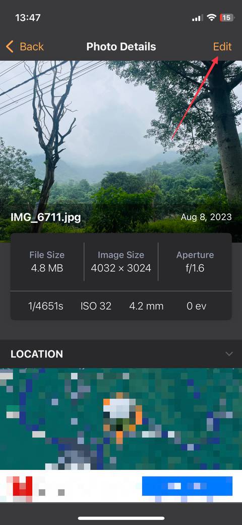 How to view and edit photo metadata on your phone
