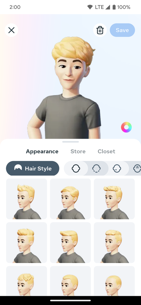 Facebook: How to create a custom avatar