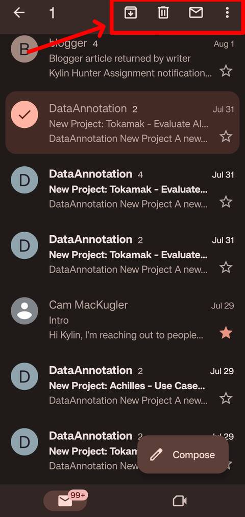 How to archive and unarchive emails in Gmail