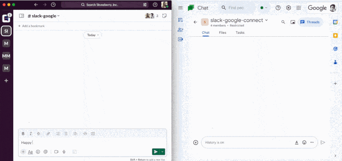 Google Chat is learning to play nice with Slack and Teams