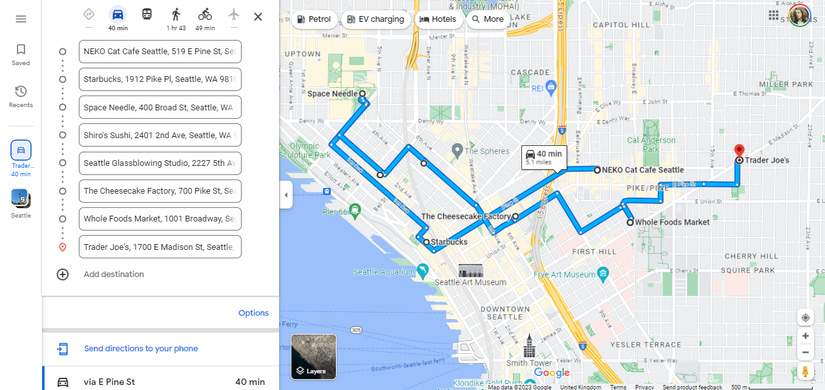 This AI-powered app wants to optimize Google Maps' multi-stop routes