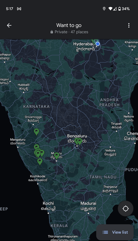 Google Maps tests redesigned pins for places you've saved