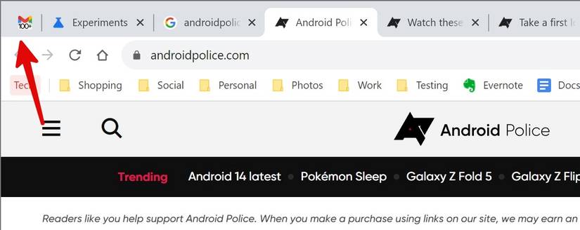 How to use tabs in Chrome