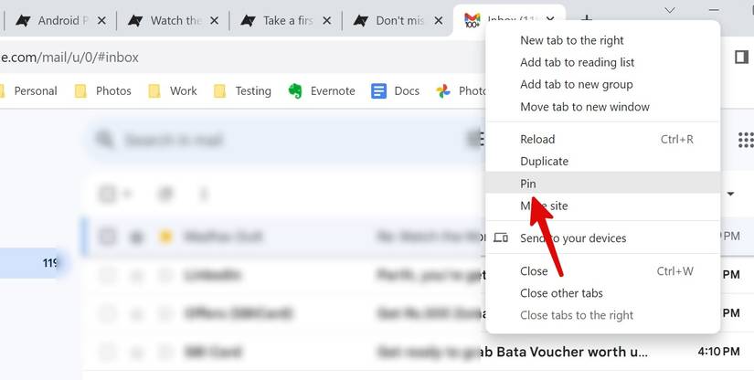 How to use tabs in Chrome