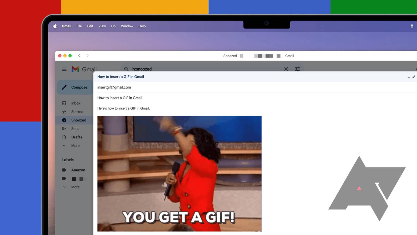 How to add and use GIFs in Gmail