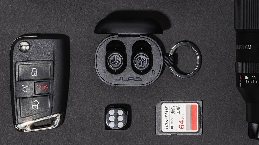 JLab’s newest earbuds are barely bigger than your camera's SD card